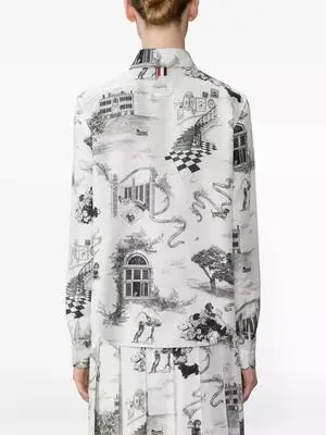 Thom Browne Toile-print Shirt