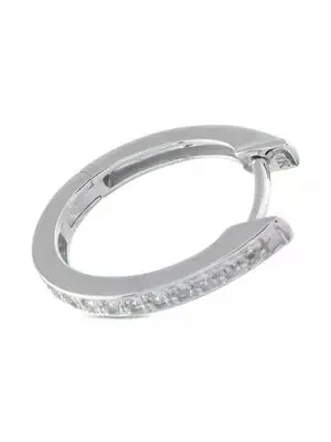 LB EXCLUSIVE Diamond Hoop Earrings