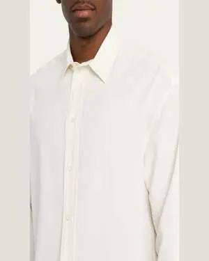 THE ROW Granada Silk Sport Shirt