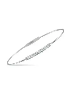 LB EXCLUSIVE Diamond And White Gold Bracelet - Silver