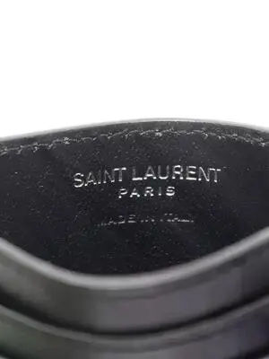 Saint Laurent 2010s Logo Leather Wallet