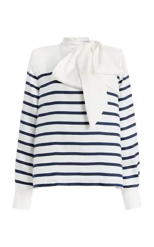 Françoise Johanna D Silk Top - Stripe
