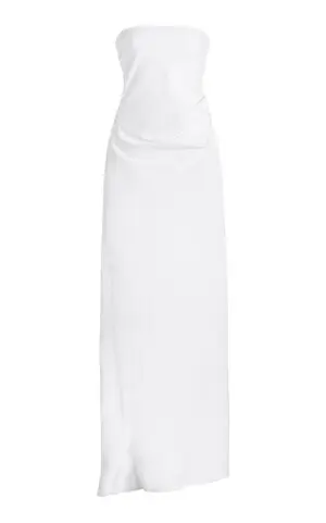 ANEMOS Nadege Strapless Midi Dress