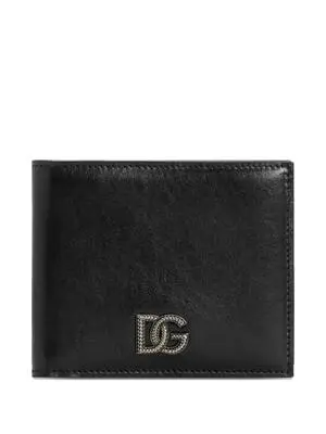 Dolce & Gabbana Tempesta Leather Wallet - Black