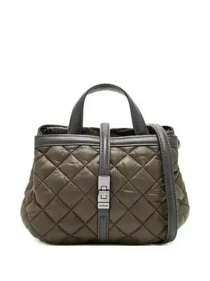 Mz Wallace Mini Astor Quilted Tote Bag - Grey