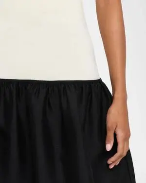 TOTEME Twinflower Drop-waist Midi Dress - Ecru
