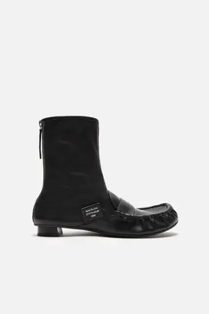Acne Studios Leather Ankle Boots