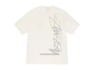 StÜssy C Thru Pigment Dyed Tee Shirt - Natural