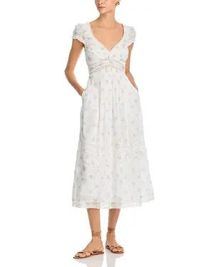 Loveshackfancy Gathered Dresses