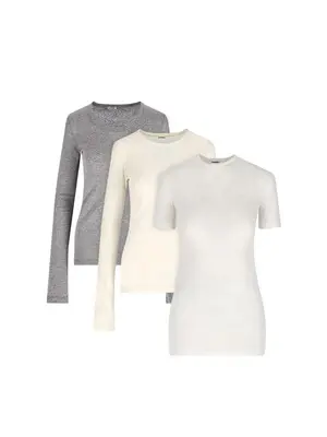 JIL SANDER Cotton Top Set