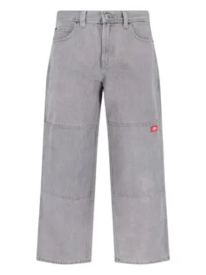 Carhartt Work In Progress Double Knee Straight Jeans - Gray