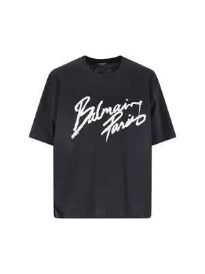 Balmain Brush Print T-shirt