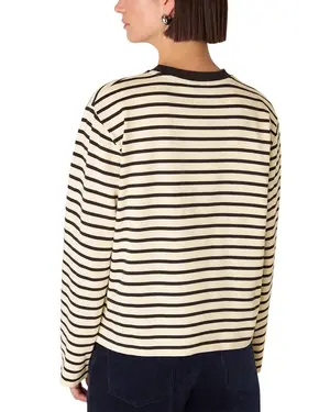 Whistles Striped Top