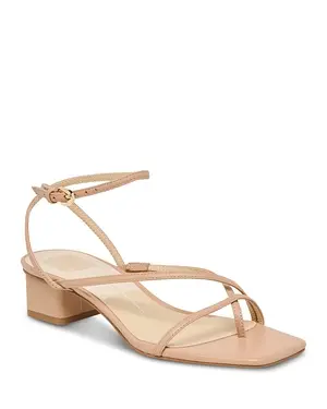 Dolce Vita Karlos Ankle Strap Sandals - Light Tan Leather