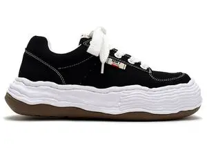 Mihara Yasuhiro Oliver Og Sole Canvas Low Sneakers - Black