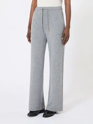 Max Mara Wool And Cashmere Drawstring Trousers