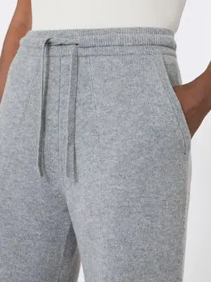 Max Mara Wool And Cashmere Drawstring Trousers