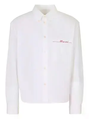 Marni Embroidered Shirts For Men