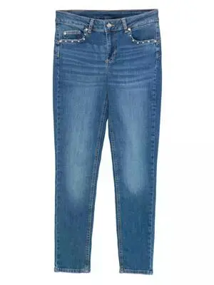 Liu Jo Stud-pocket Denim Jeans