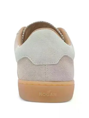 Hogan Suede Trainers With Logo Patch