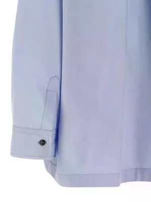 Brunello Cucinelli Jewel-detail Pocket Shirt - Blue