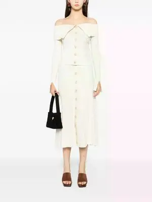 Zimmermann Rebellion Midi Skirt - Neutrals