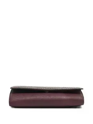 Michael Kors Leather Studded Flap Wallet