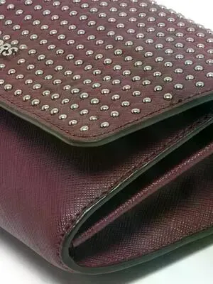 Michael Kors Leather Studded Flap Wallet