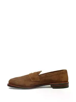 Alden Suede Penny Loafers