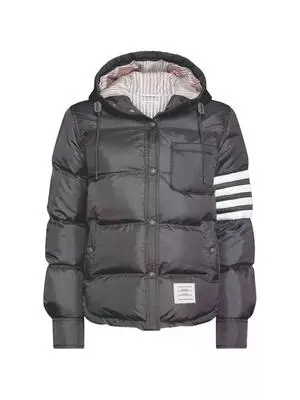Thom Browne 4-bar Ripstop Jacket - Grey