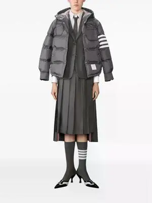 Thom Browne 4-bar Ripstop Jacket - Grey