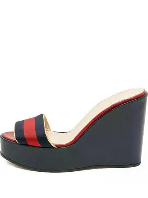 Gucci Wedge Heel Platform Sandals
