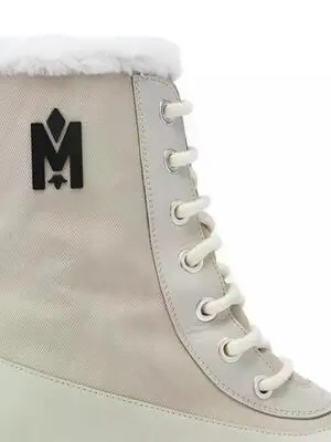 Mackage Logo Embellishment Boots - Neutrals
