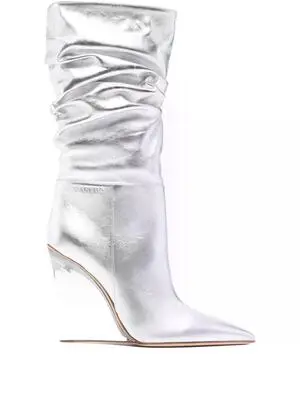 Dsquared2 Ruched Wedge-heel Boots