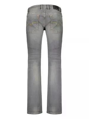 DIESEL Straight Leg Jeans With Belt Loops