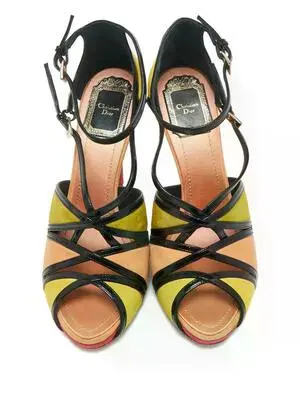 Dior Peep-toe Heeled Sandals
