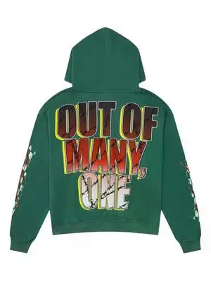 GODSPEED Art-sleeve Hoodie - Green