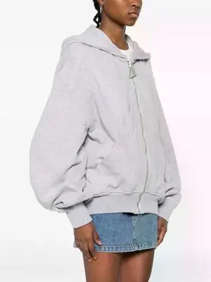 Attico Zip-up Hoodie