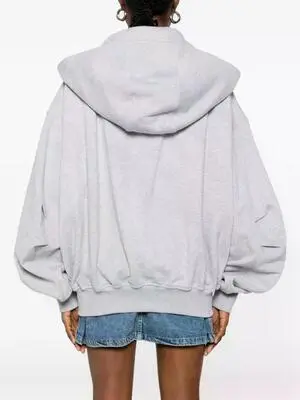 Attico Zip-up Hoodie