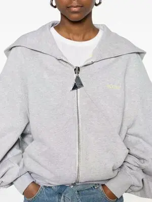 Attico Zip-up Hoodie