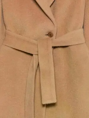 Gianfranco Ferre Belted Single-breasted Coat