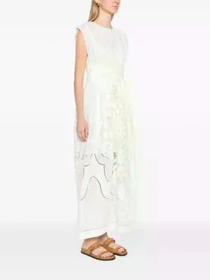 Zimmermann Daylight Waisted Lace Maxi Dress