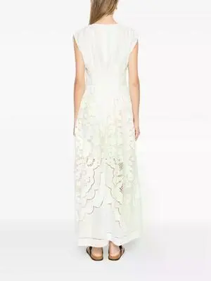 Zimmermann Daylight Waisted Lace Maxi Dress