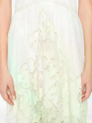 Zimmermann Daylight Waisted Lace Maxi Dress