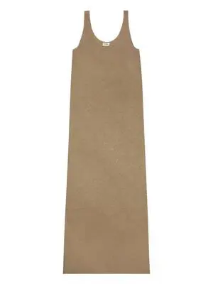 Saint Laurent Sleeveless Knitted Maxi Dress