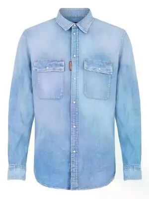 Dsquared2 Light Wash Pocket Shirt