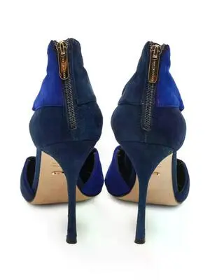 SERGIO ROSSI Cut-out Heeled Pumps