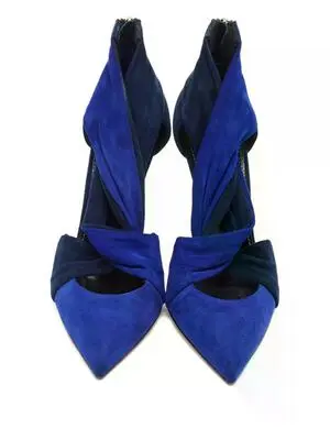 SERGIO ROSSI Cut-out Heeled Pumps