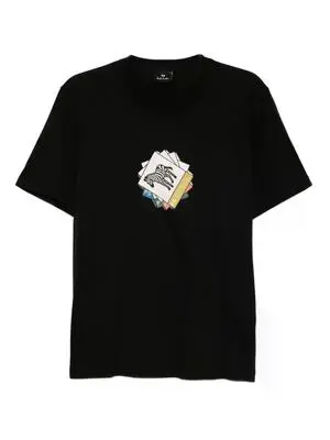 Paul Smith Graphic-printed T-shirt - Black