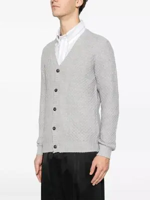 Imperial Buttoned V-neck Cardigan